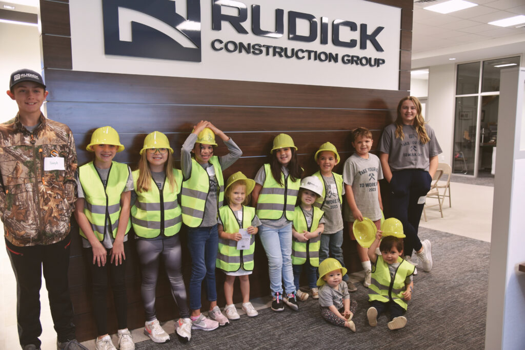 First Annual Rudick Take Your Kid to Work Day - Rudick Construction Group
